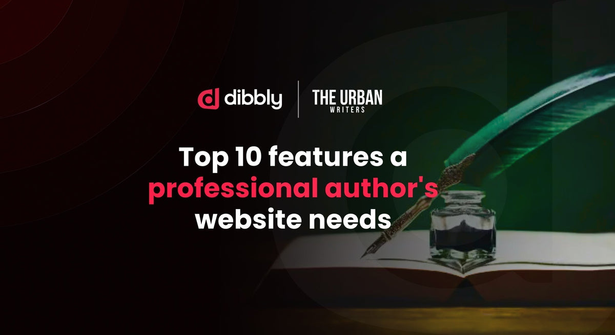 Top 10 Features a Professional Author's Website Needs – The Urban Writers